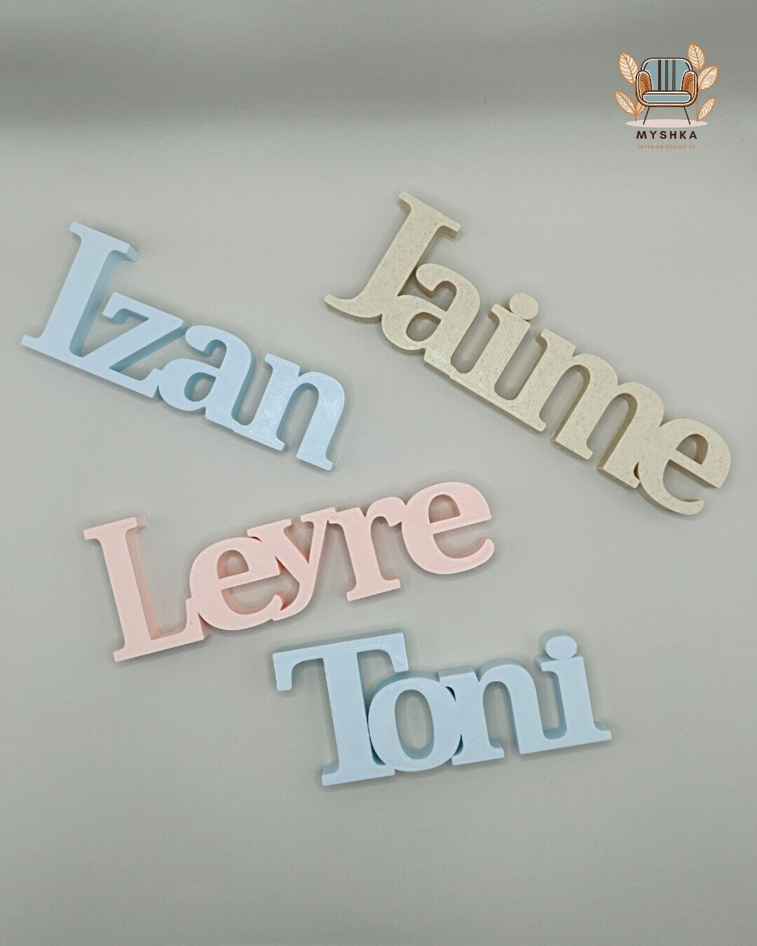 Lettering Nombre Personalizado para eventos | Myshka